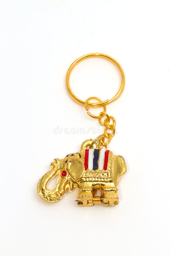 Elephant key chain stock photo. Image of cool, industrial - 37909932