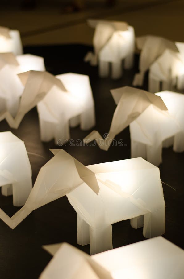 Elephant lamp stock photo. Image of idea, lamp, metal - 82323870