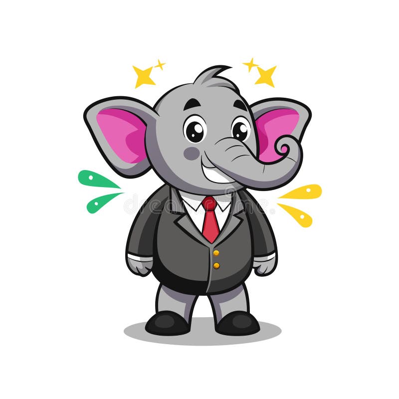 Elephant Learning To Overcome Challenges Stock Image - Illustration of ...