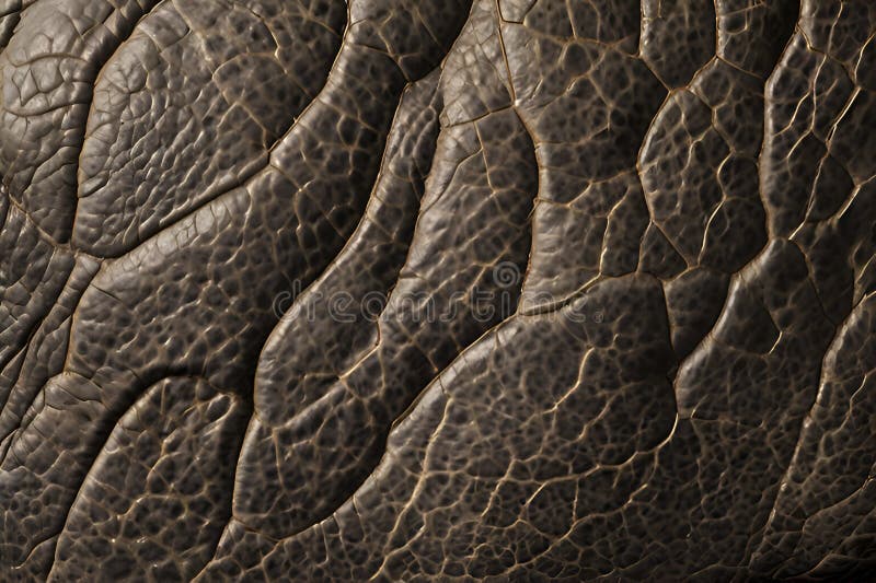 Elephant Leather Texture, Showcasing Rugged and Durable Skin Features ...