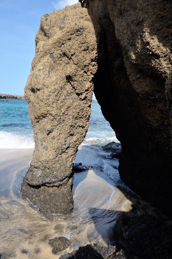 Elephant leg boulder stock image. Image of sand, cape - 56785569