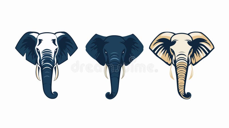 Elephant Logo Vector Illustration Template. Stock Vector - Illustration ...