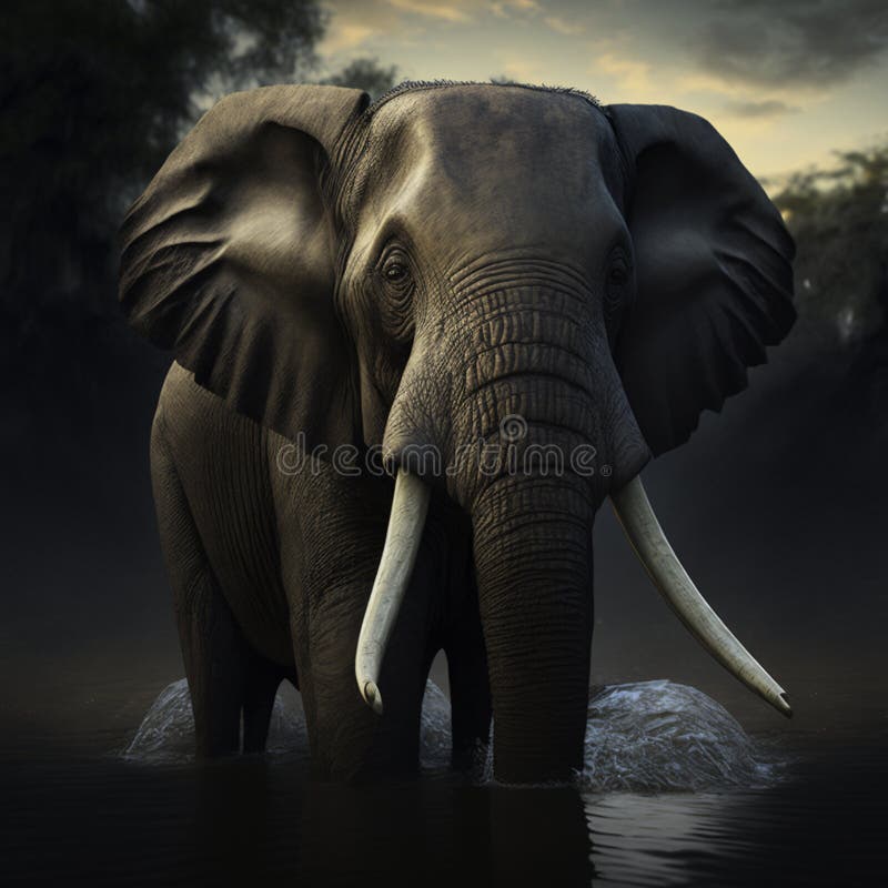 Elephant Nature Natural High Definition Image Portrait Stock ...
