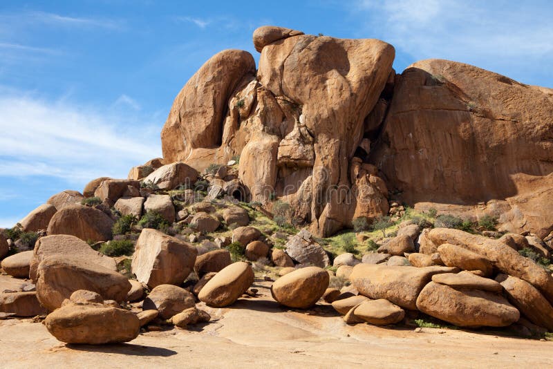 Elephant rock stock image. Image of huge, desert, broken - 20612595