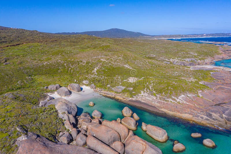 Elephant Rock during a Sunny Day in Australia Stock Photo - Image of ...