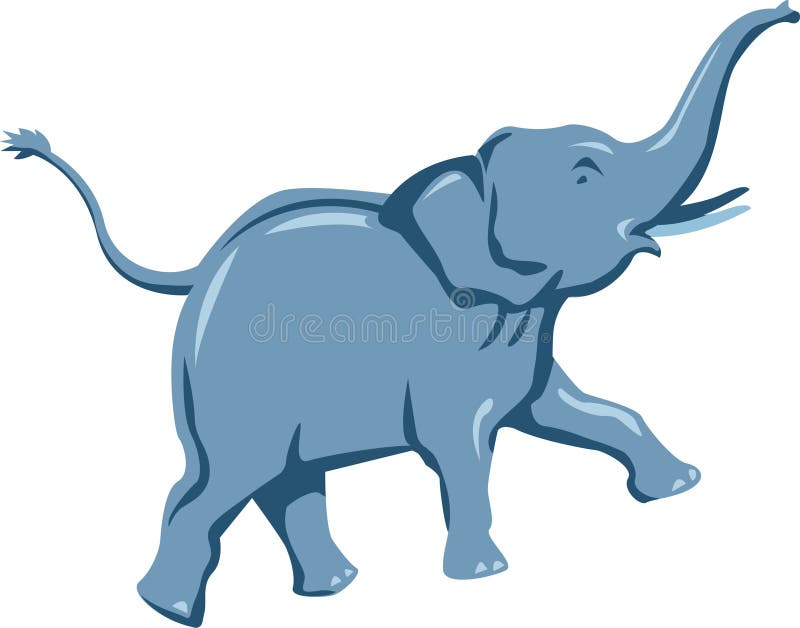 Elephant Running Stock Illustrations – 1,323 Elephant Running Stock ...