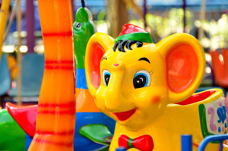 Elephant Sculpture Merry Go Round Stock Photos - Free & Royalty-Free ...