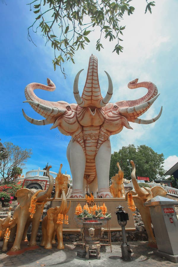 Elephant Statue editorial photo. Image of asian, mythological - 79926551