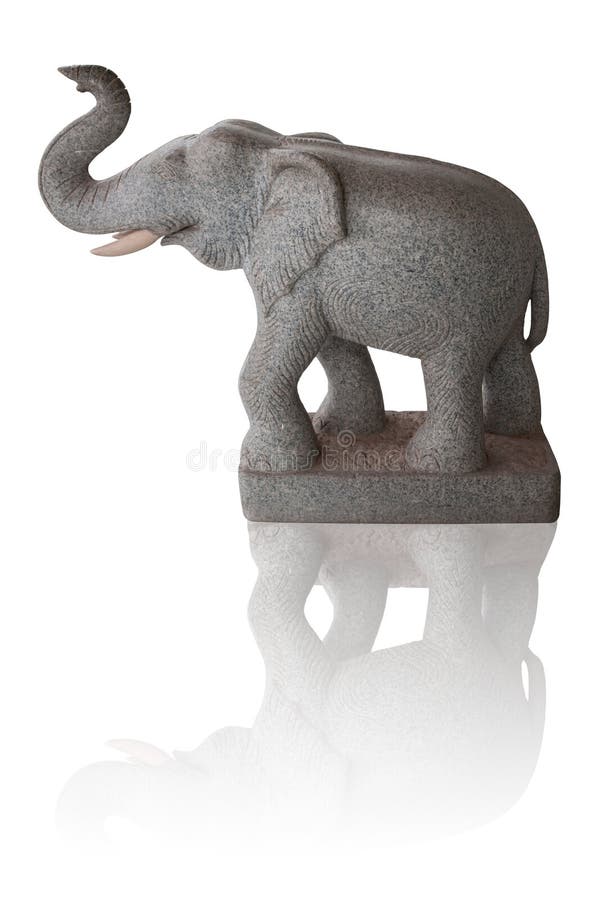 Elephant status in India stock image. Image of carving - 38637579