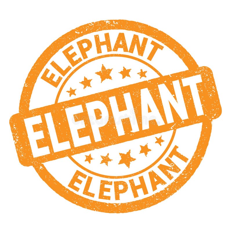 Orange Elephant Logo Stock Illustrations – 362 Orange Elephant Logo ...