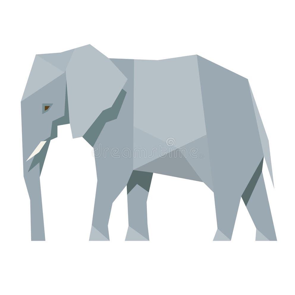 Elephant Profile Silhouette Stock Illustrations – 589 Elephant Profile ...