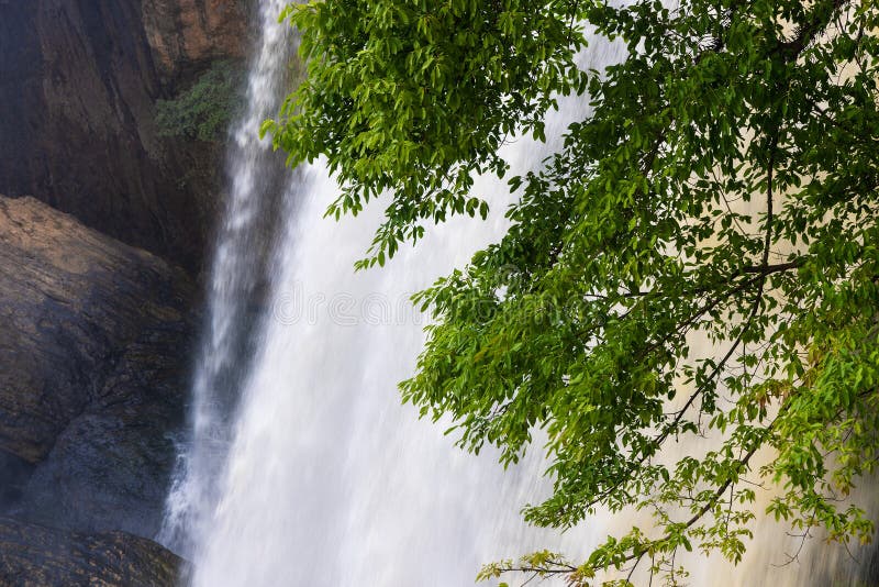 Elephant waterfall stock image. Image of beauty, cascade - 266963563