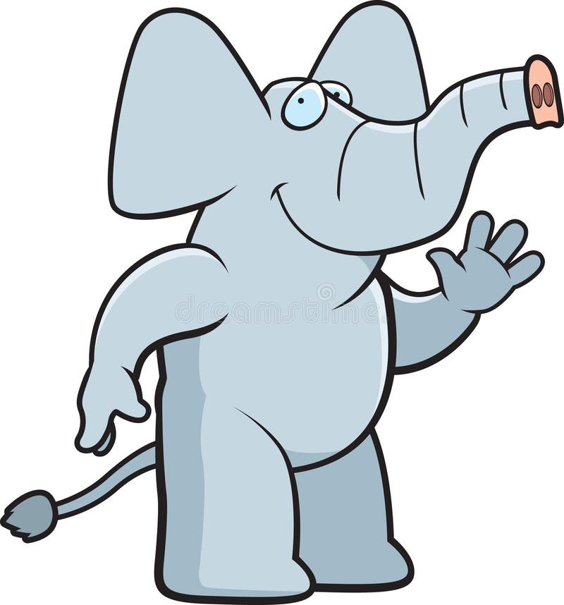 Elephant Waving Stock Illustrations – 448 Elephant Waving Stock ...