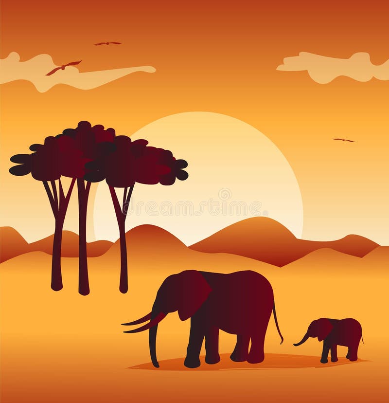 Safari Background Stock Illustrations – 144,662 Safari Background Stock ...