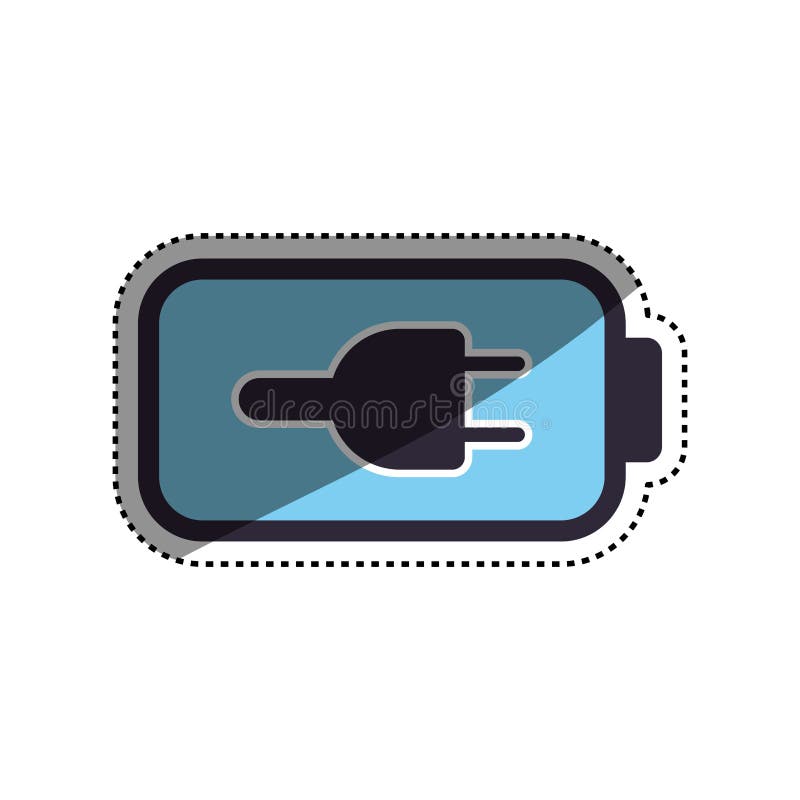Eletric Battery Rechargeable Stock Illustration - Illustration of ...