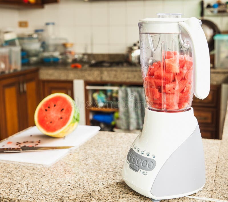 Eletric Juice Blender Machine and Stock Image - Image of apply, kitchen ...