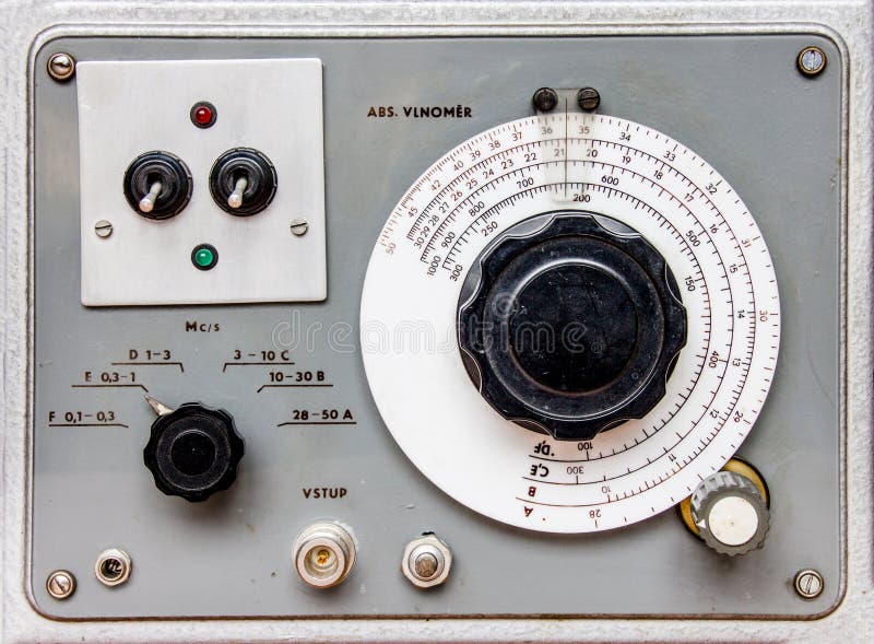 Eletronic Device - Old Electrical Measuring Equipment for Measuring ...