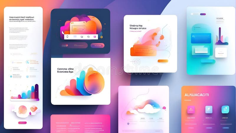 Elevate Elegance: Sleek UI UX Landing Page. AI Generate Stock ... Elevate Elegance: Sleek UI UX Landing Page. AI Generate Stock ...