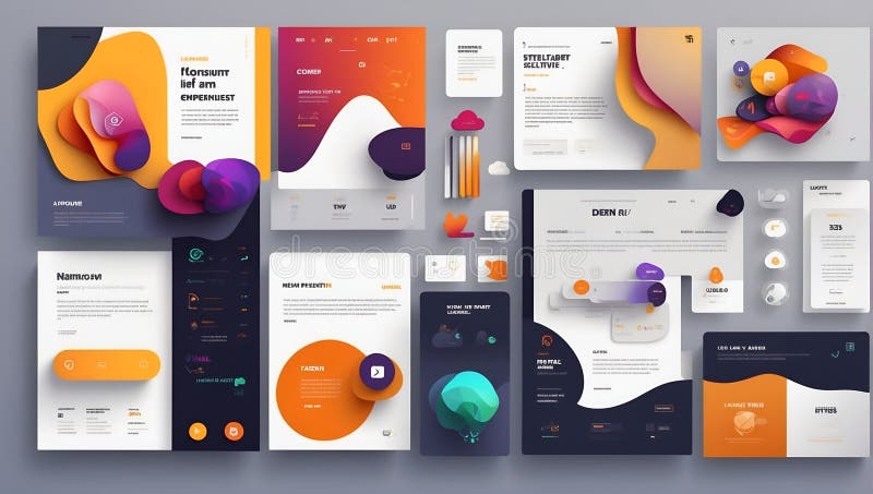 Elevated Experiences: Detailed UI UX Landing Page. AI Generate Stock ... Elevated Experiences: Detailed UI UX Landing Page. AI Generate Stock ...