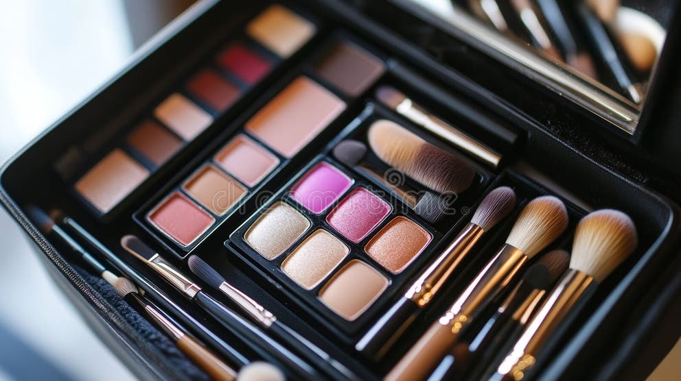 Complete Makeup Kit Eyeshadow Palette with Assorted Brushes for ...