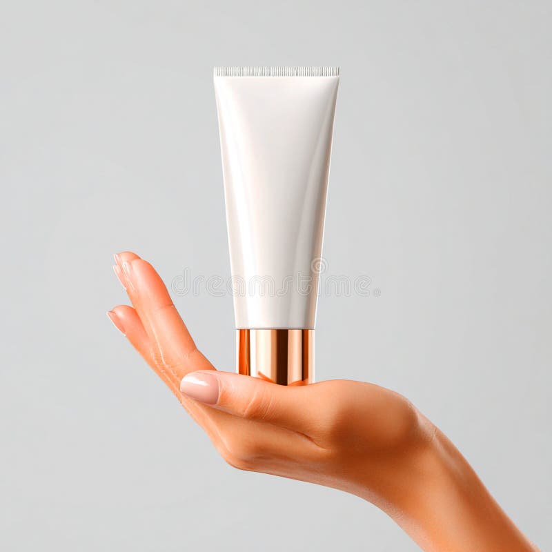 Elevate Your Brand Premium Cosmetic Tube Packaging Mockup Stock ...