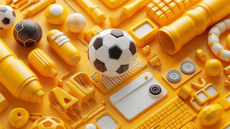 Sportsinspired Object Stock Illustrations – 5 Sportsinspired Object ...