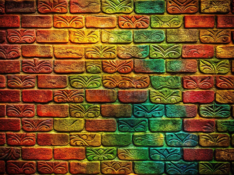 Stunning Embossed Brick Wall Patterns Contemporary Backdrops for ...