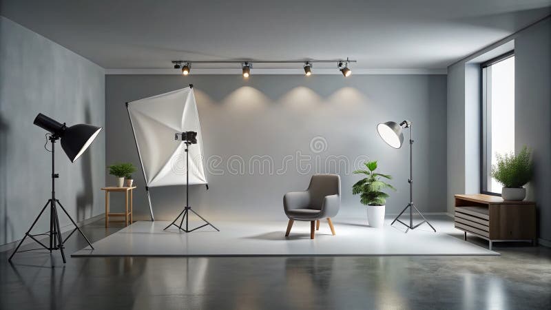Effortless Studio Setup Gray Background with 3D Room Lightbox for ...