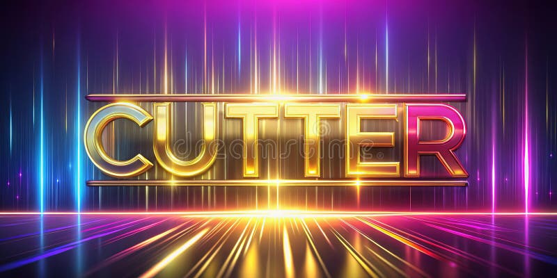 The Exquisite Gold Reflections Cutter Minimalist Design for ...