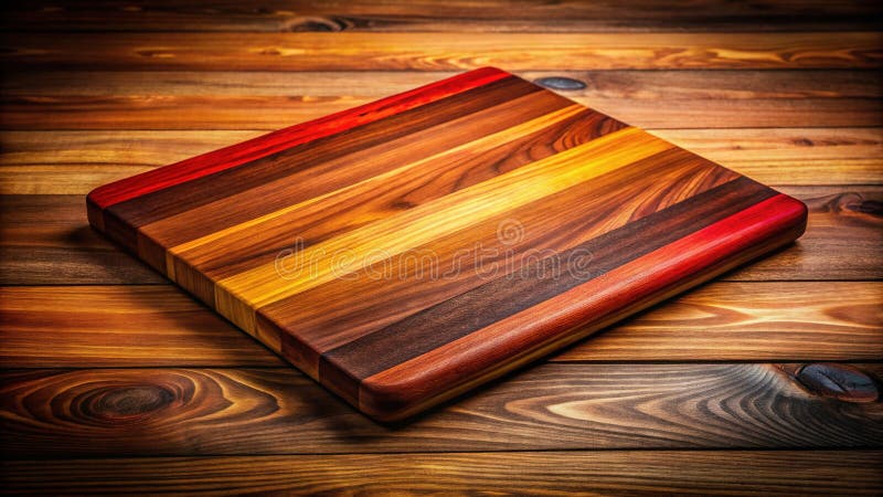 Exquisite Walnut Mahogany Rectangular Chopping Board a Premium Durable and Elegant Kitchen ...