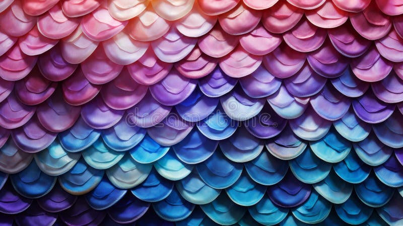 Elevate Your Design with an Elegant Fish Scale Texture Illustration in ...