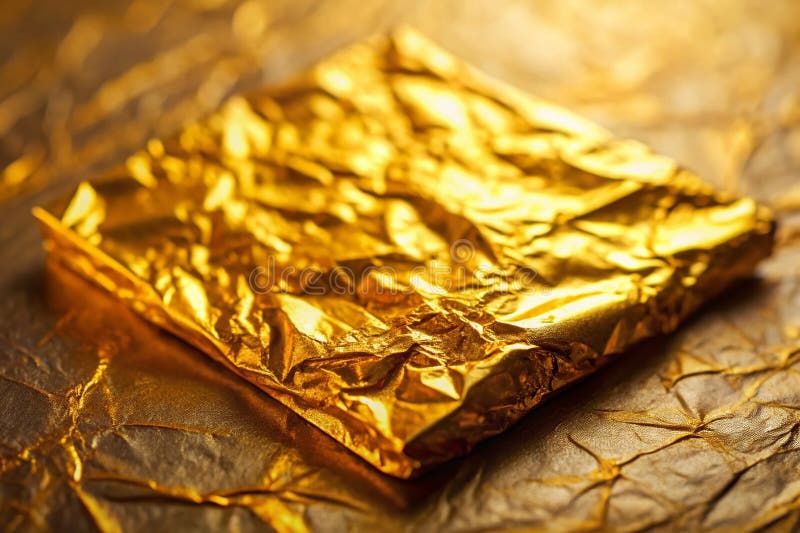 Stunning Gold Foil Square Texture Background a Luxurious Metallic ...