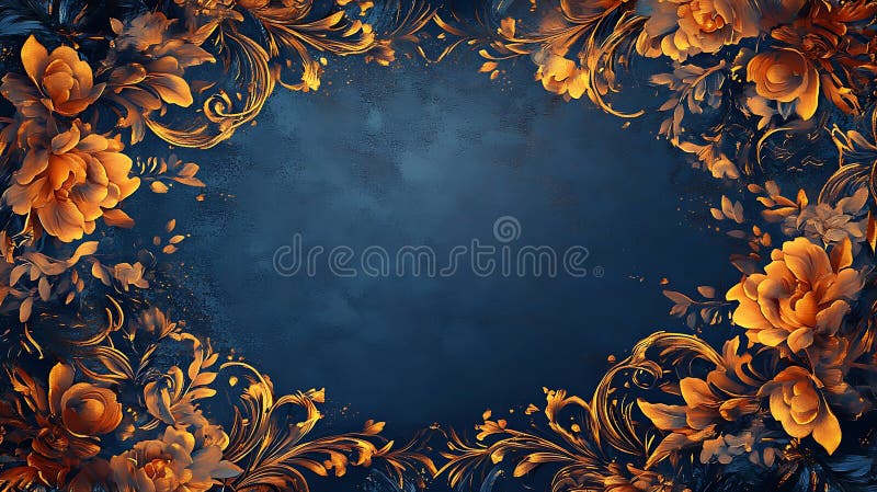 Rich Background Design with Premium Golden Accents for Prestige Stock ...