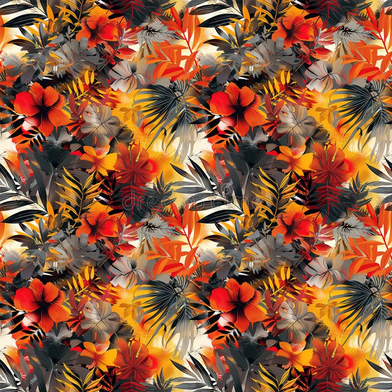 Plantmotifpattern Stock Illustrations – 1 Plantmotifpattern Stock ...