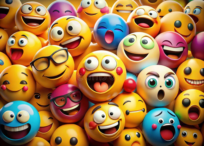 Dynamic Animated Face Emoticons Unwell Expressions for Video Overlays ...