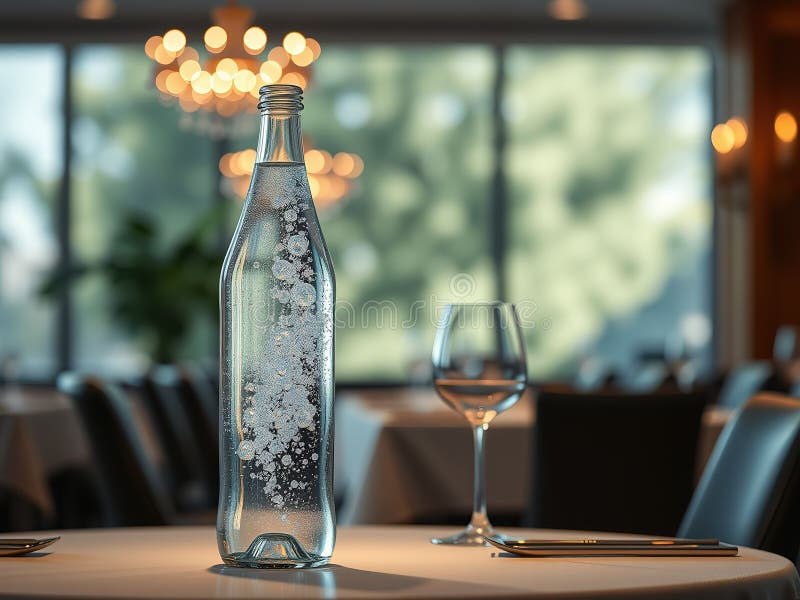 Elevate Your Fine Dining Experience with this Sparkling Water Bottle ...