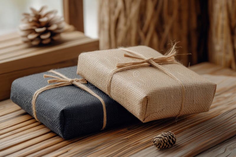 Rustic Holiday Gift Wrapping Ideas Unique Presents Wrapped in Custom ...