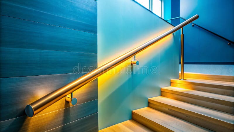 Sleek and Stylish Staircase Handrails a Minimalist Modern Design for ...