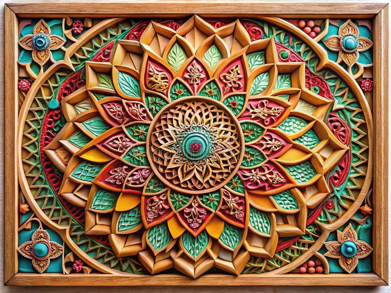 Stunning Wooden Wall Art Intricate Geometric Patterns for Modern Home ...