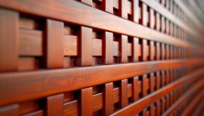 Stunning Brown Wood Panels with Unique Geometric Patterns, Create a ...