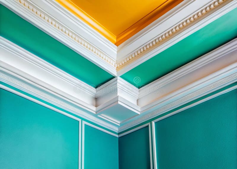 Elevate Your Interior Design with Stylish White Ceiling Molding a ...