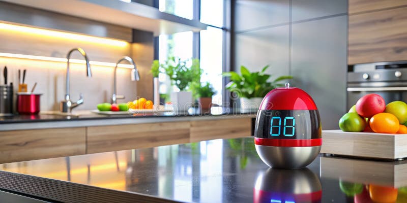 Modern LED Kitchen Timer: Precise Timing for Stylish Cooking and Baking ...