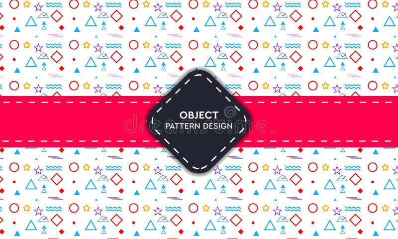 Vector Professional Modern Pattern Design Template Stock Vector ...