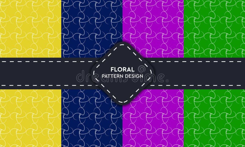 Vector Professional Modern Pattern Design Template Stock Vector ...