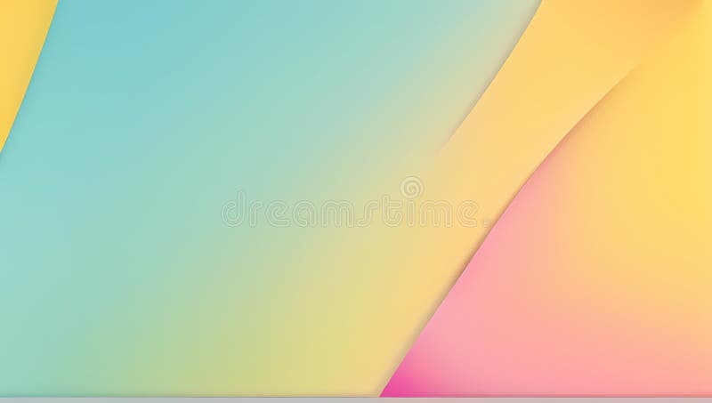 Soft Pastel Tones in Abstract PowerPoint Background Stock Illustration ...