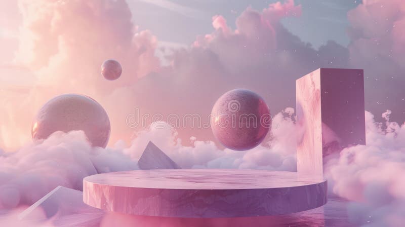 Elevate Your Presentations with a Unique Abstract 3D Podium ...