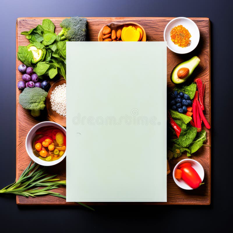 Minimalist Menu Template with a Simple and Clean Design Stock ...