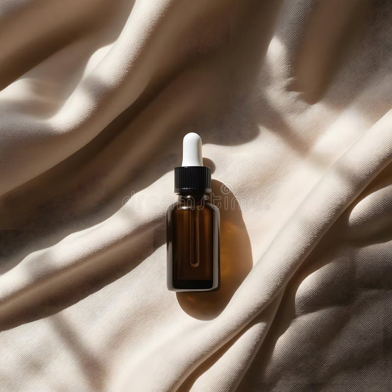 Serum Dropper Bottle Showcase Warm Minimalist Elegance Stock ... Serum Dropper Bottle Showcase Warm Minimalist Elegance Stock ...