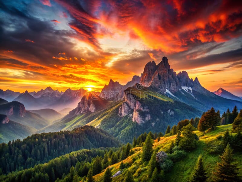 Breathtaking Mountain Slideshow Overlay Capture the Majesty of Epic ...