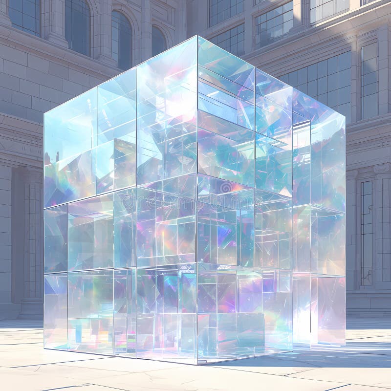 Stunning 3D Art Installation - Enhance Your Space! Stock Illustration ...